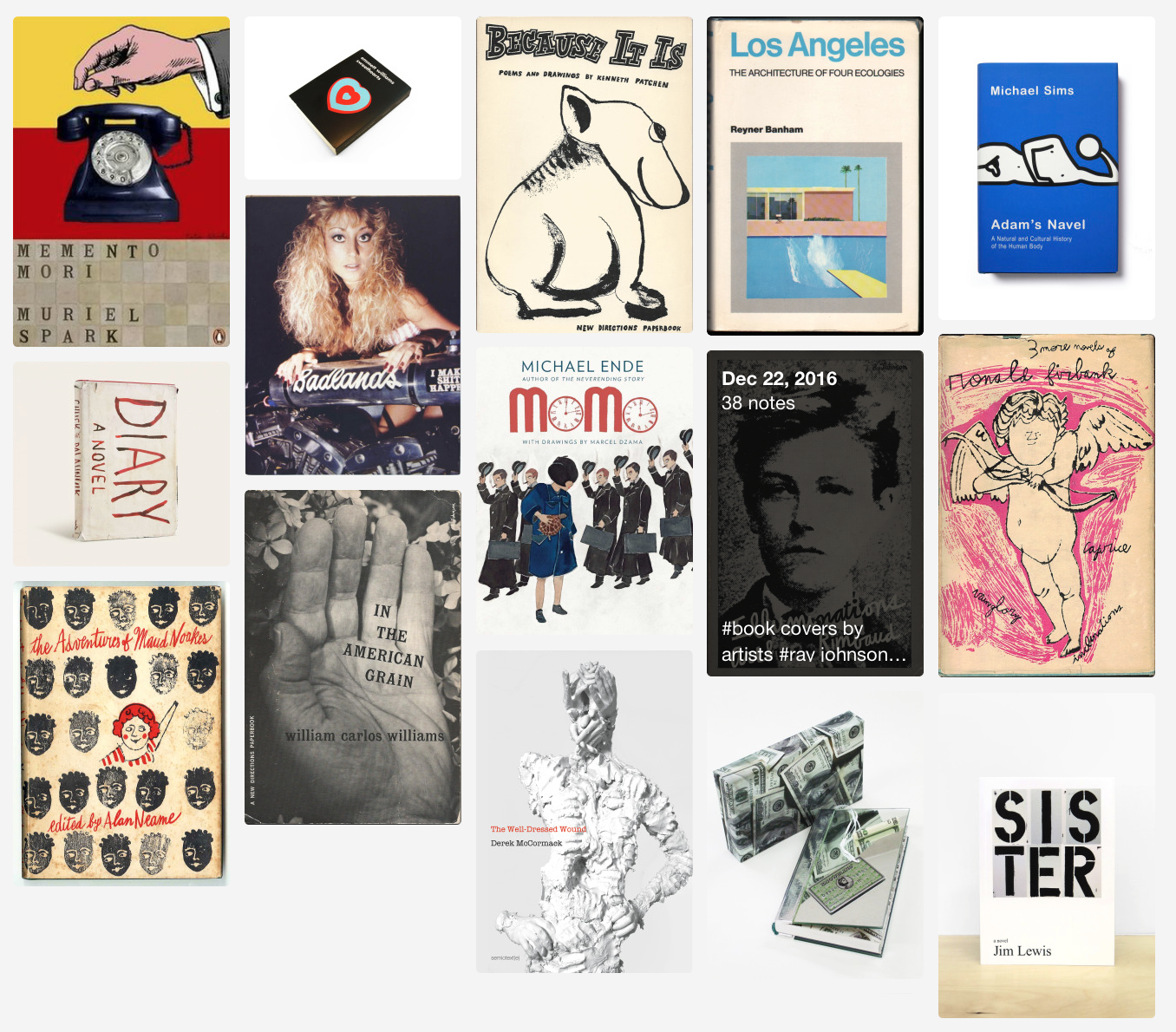 Artists' Books and Multiples: This week on Tumblr: Book covers designed ...