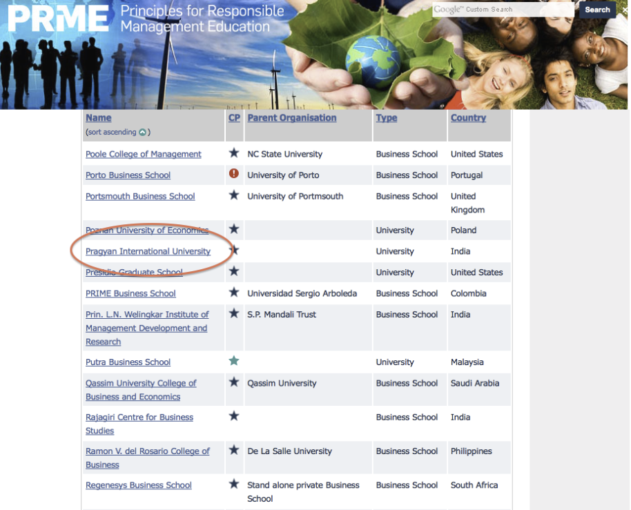 Pragyan International University