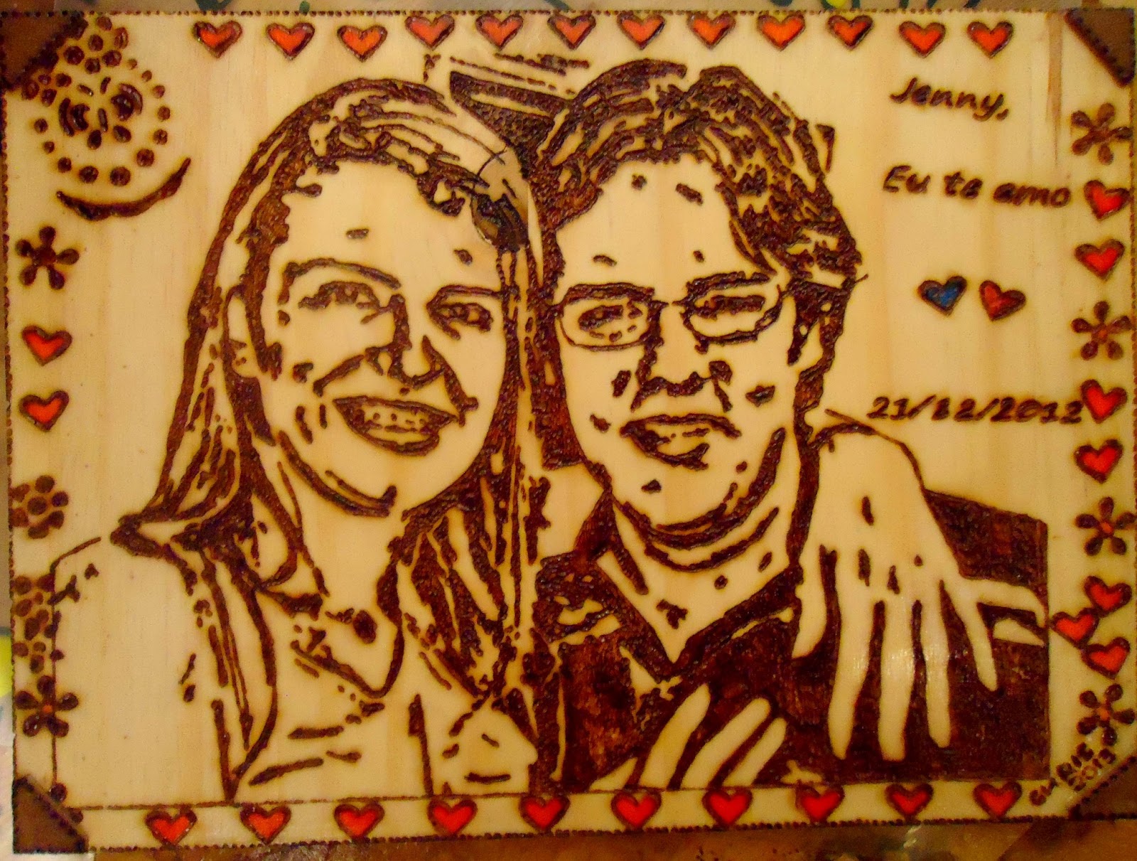 Pirografia em Madeira: Trabalhos em Pirografia