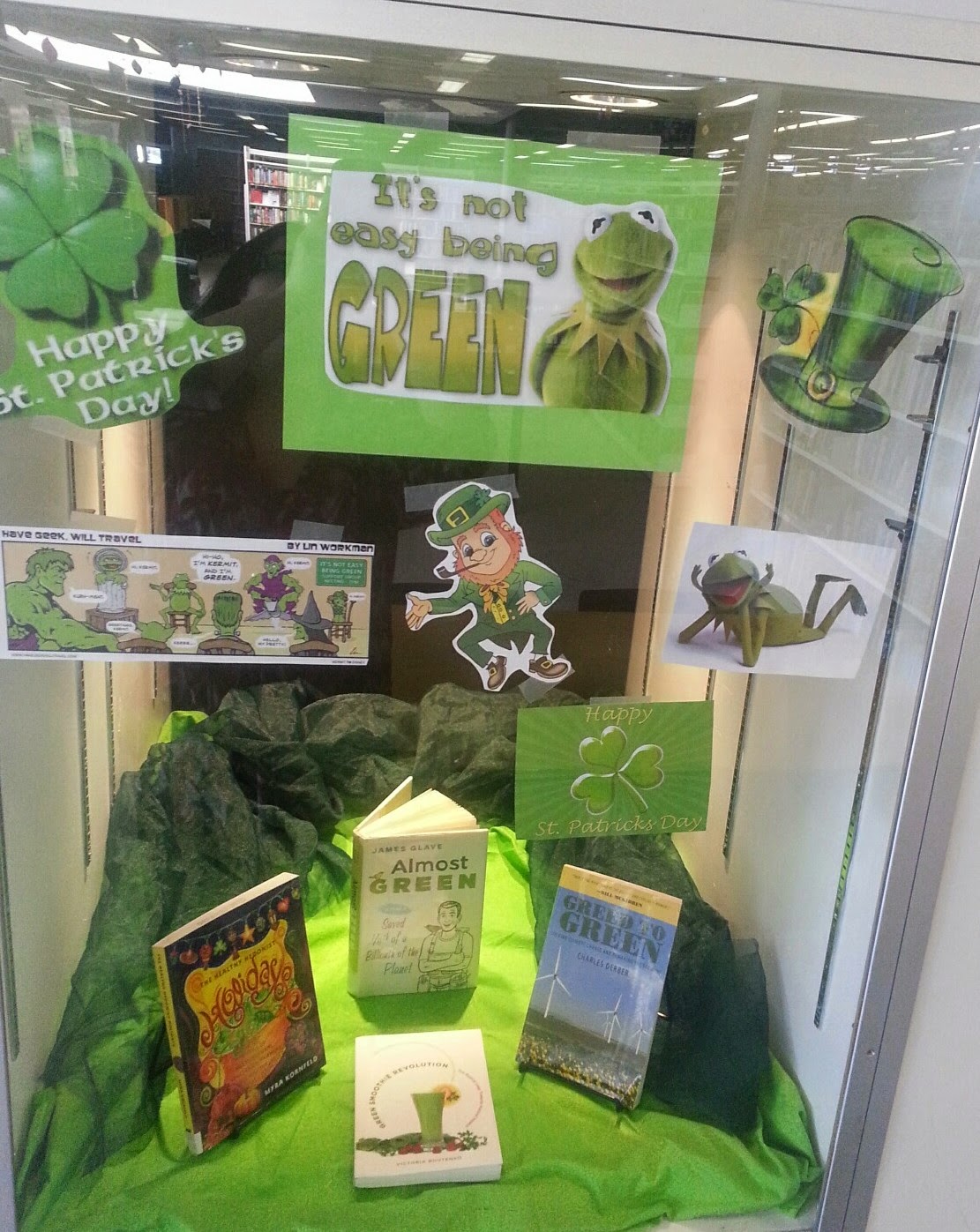 Happy (almost) St. Patrick's Day!! : r/LibraryDisplays