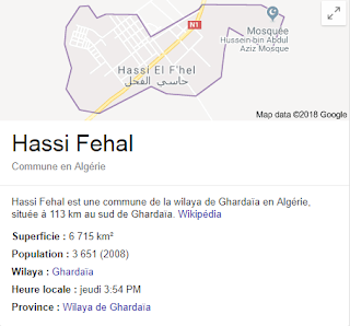 بلدية حاسي لفحل Hassi Fehal - Hassi Lfhal