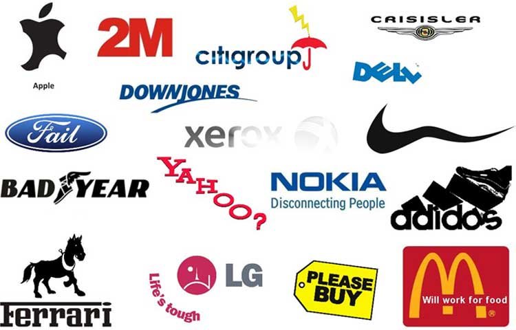 Logos famosos chistosos - Imagui