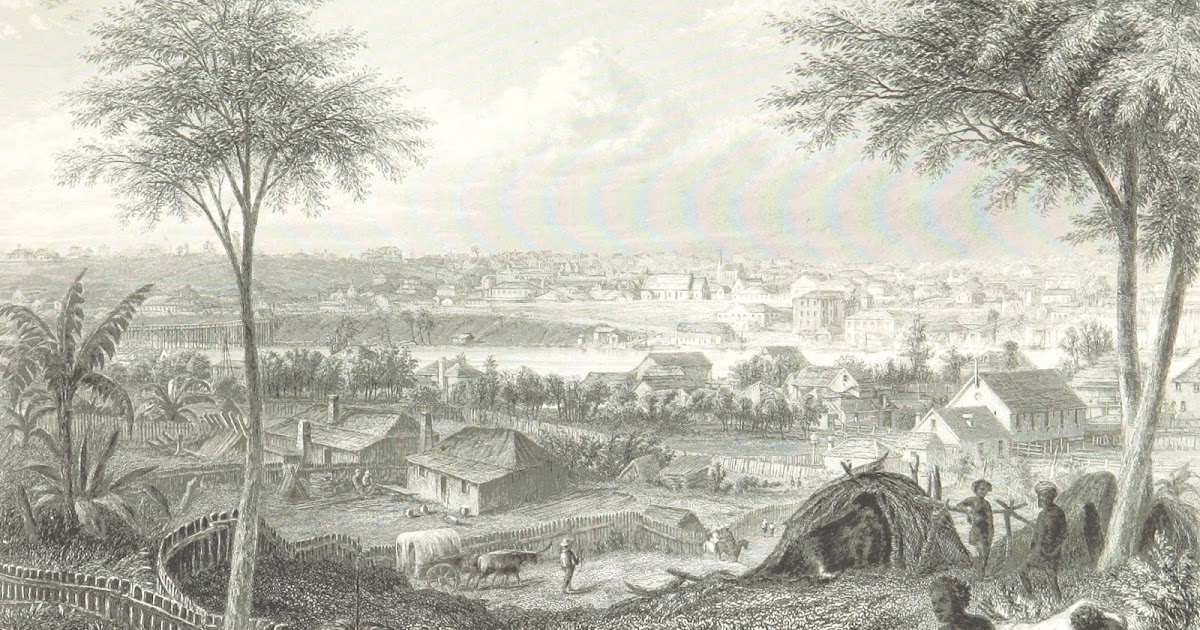 Brisbane, Queensland 1873 - Remembering the Past Australia