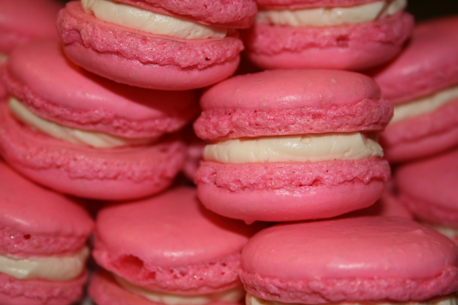 Share Dessert: French Macarons and Cupcake Ruffles