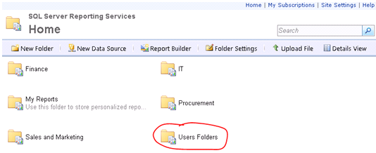 IT Help and Advice: SSRS: Creating a "Shared Reports" folder in ...