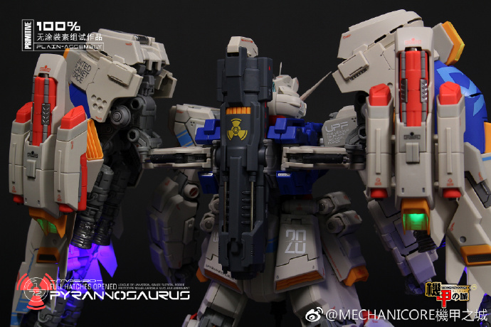 [메카니코어] 1/72 피라노사우르스(GP02 사이사리스) 공식 작례 추가 공개 ~ 어바웃하비