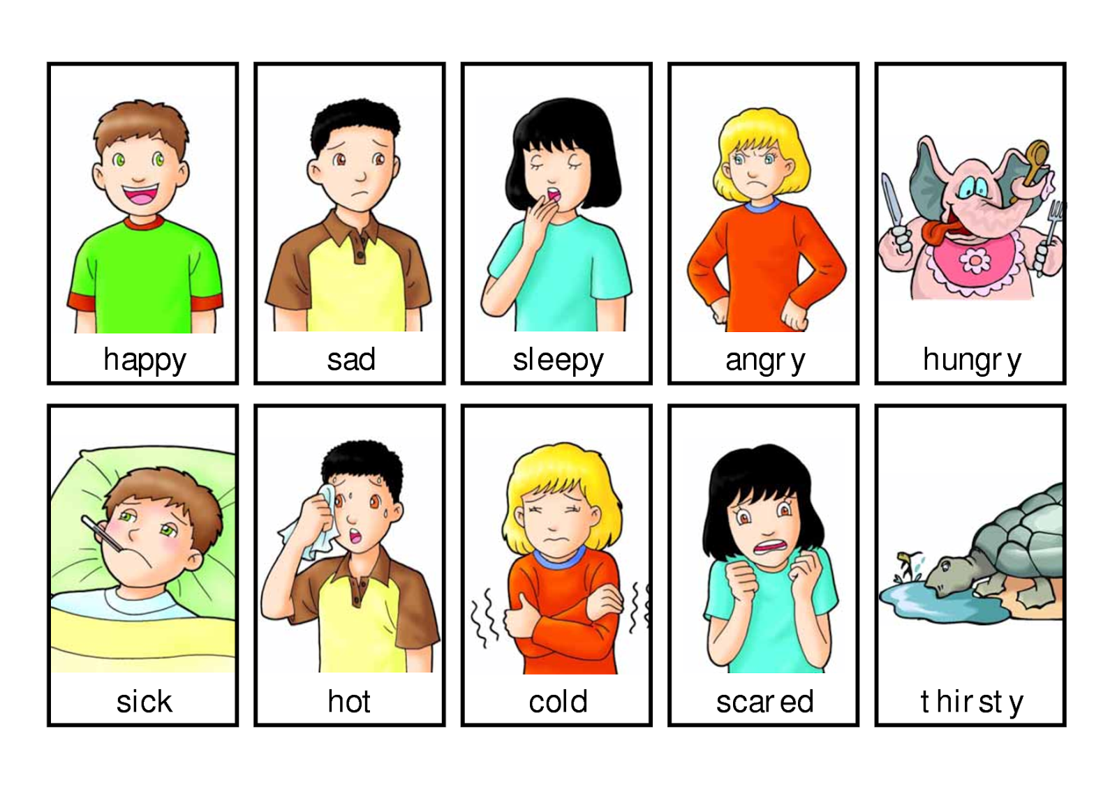 English for Kids 2: Lesson 1: How do you feel?
