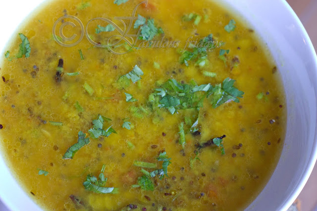 fabulous fridays: Tuvar Dal