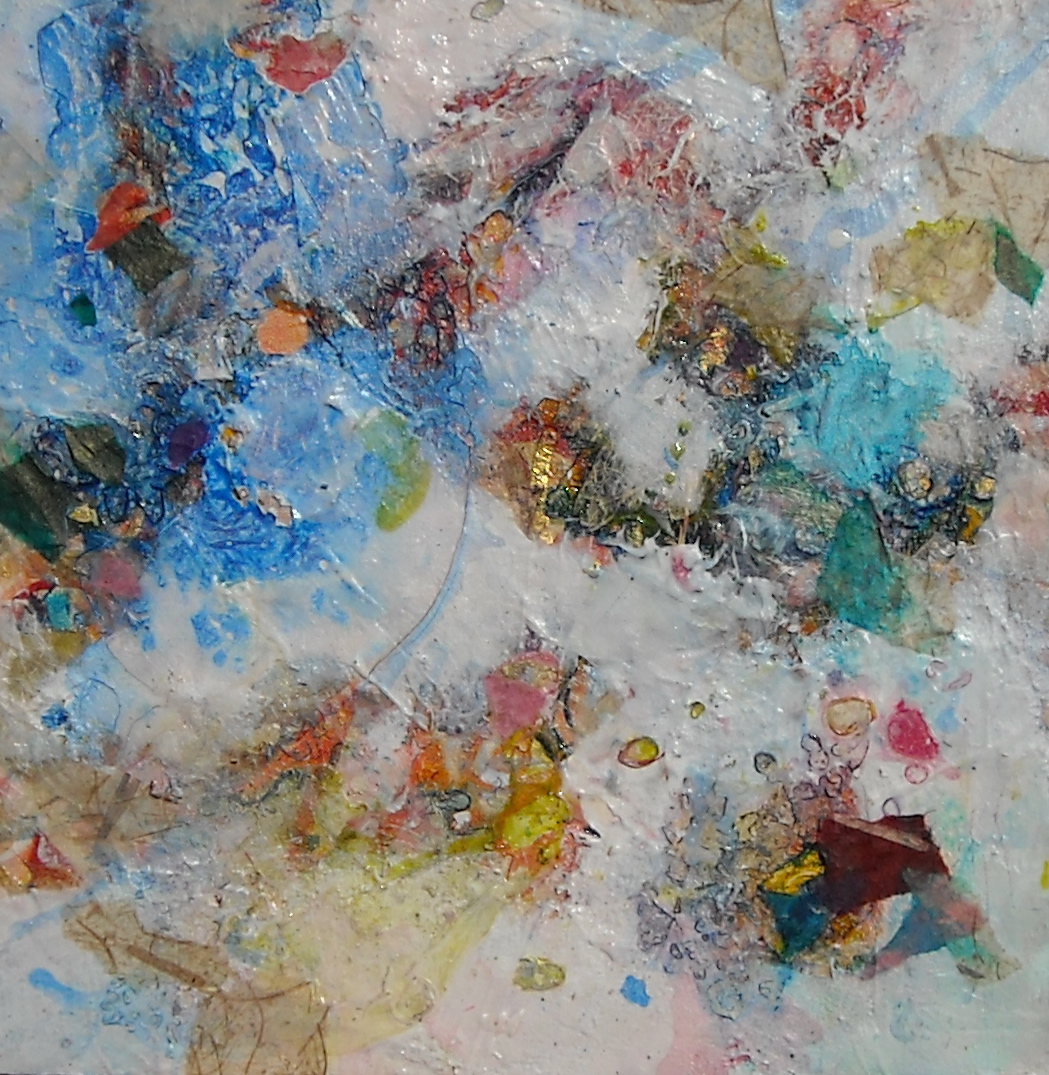 Daily Painters Abstract Gallery: Mixed Media Abstracts by Mickey Bond