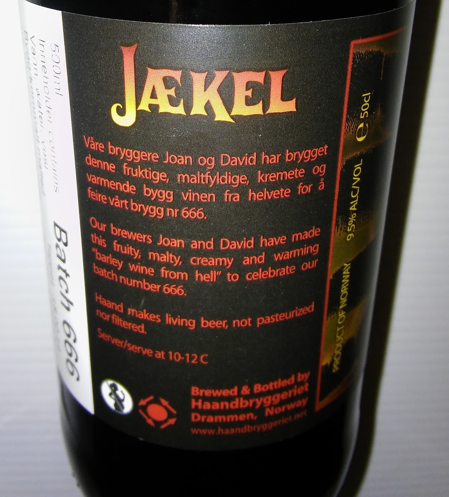 iRIS: HaandBryggeriet - Jaekel (Jækel)