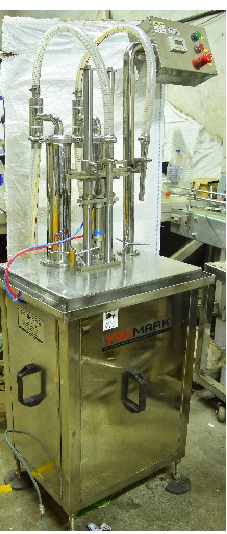 FILLING CAPPING LABELING MACHINES: Semi Automatic volumetric filling ...