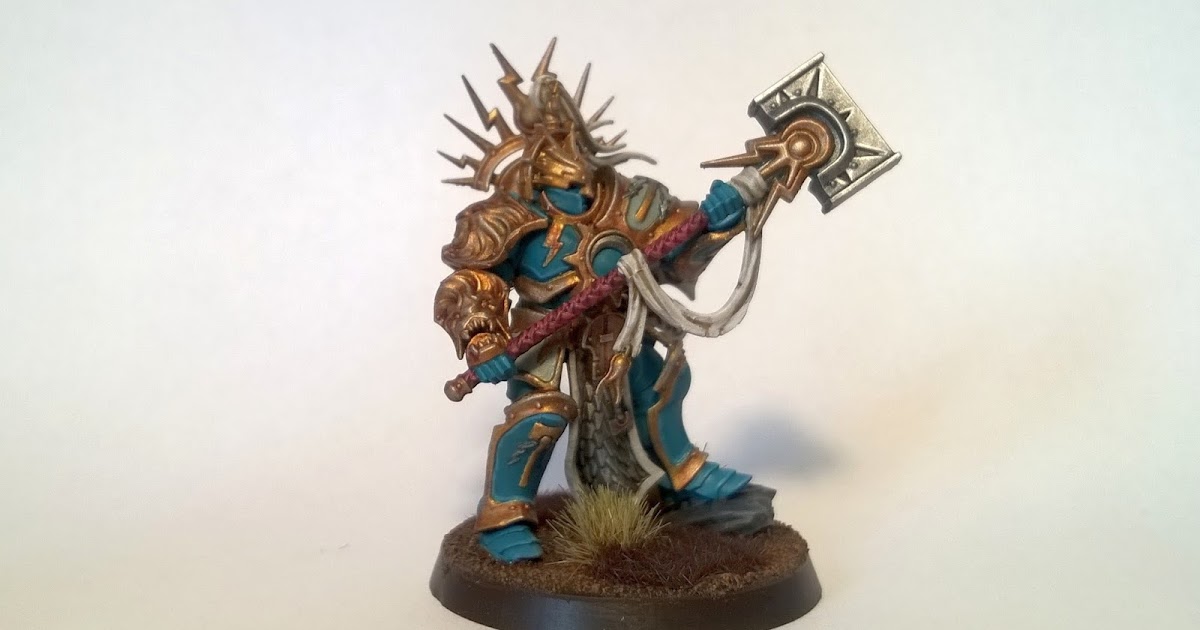 Warhammer Age of Sigmar Celestial Vindicators Retributor Prime