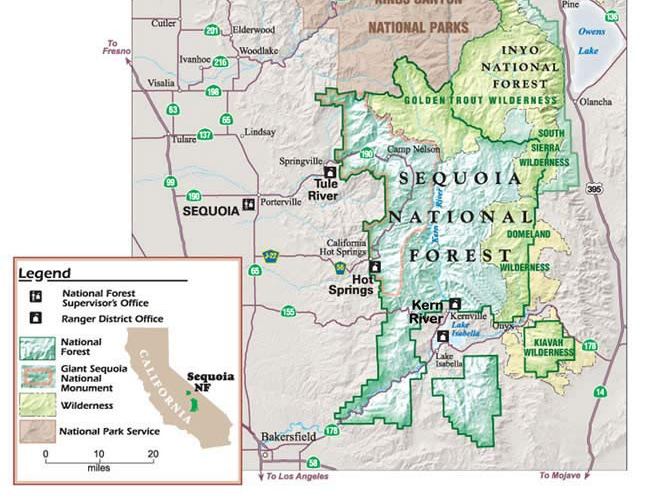 Download free Sierra Vista Ranger District Map software - bloggingxpert
