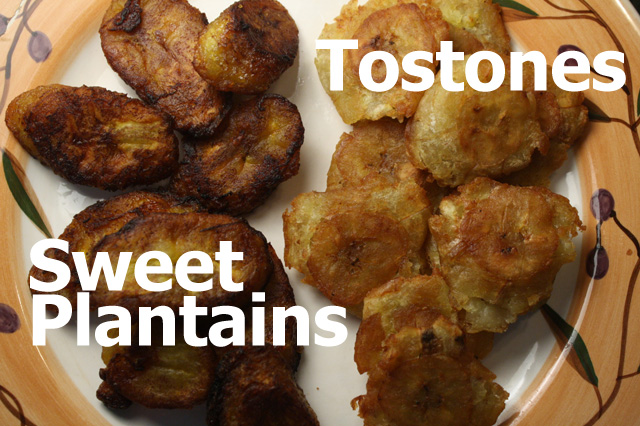 The 99 Cent Chef: Fried Sweet Plantains & Tostones