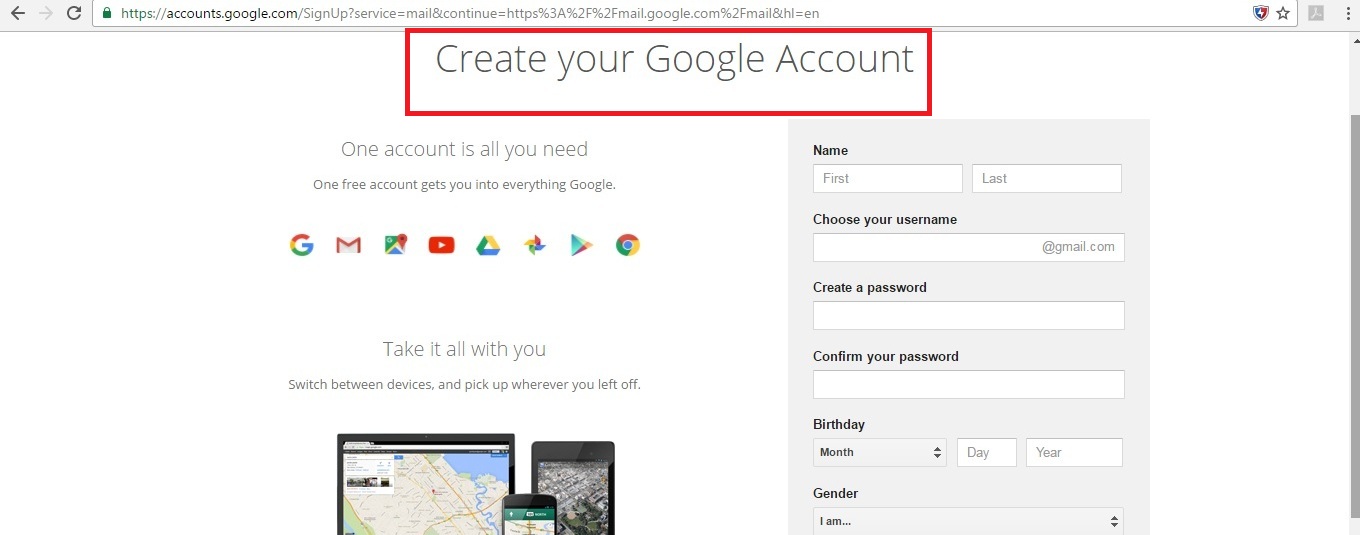 HOW TO MAKE A GMAIL ACCOUNT FREE- STEP BY STEP