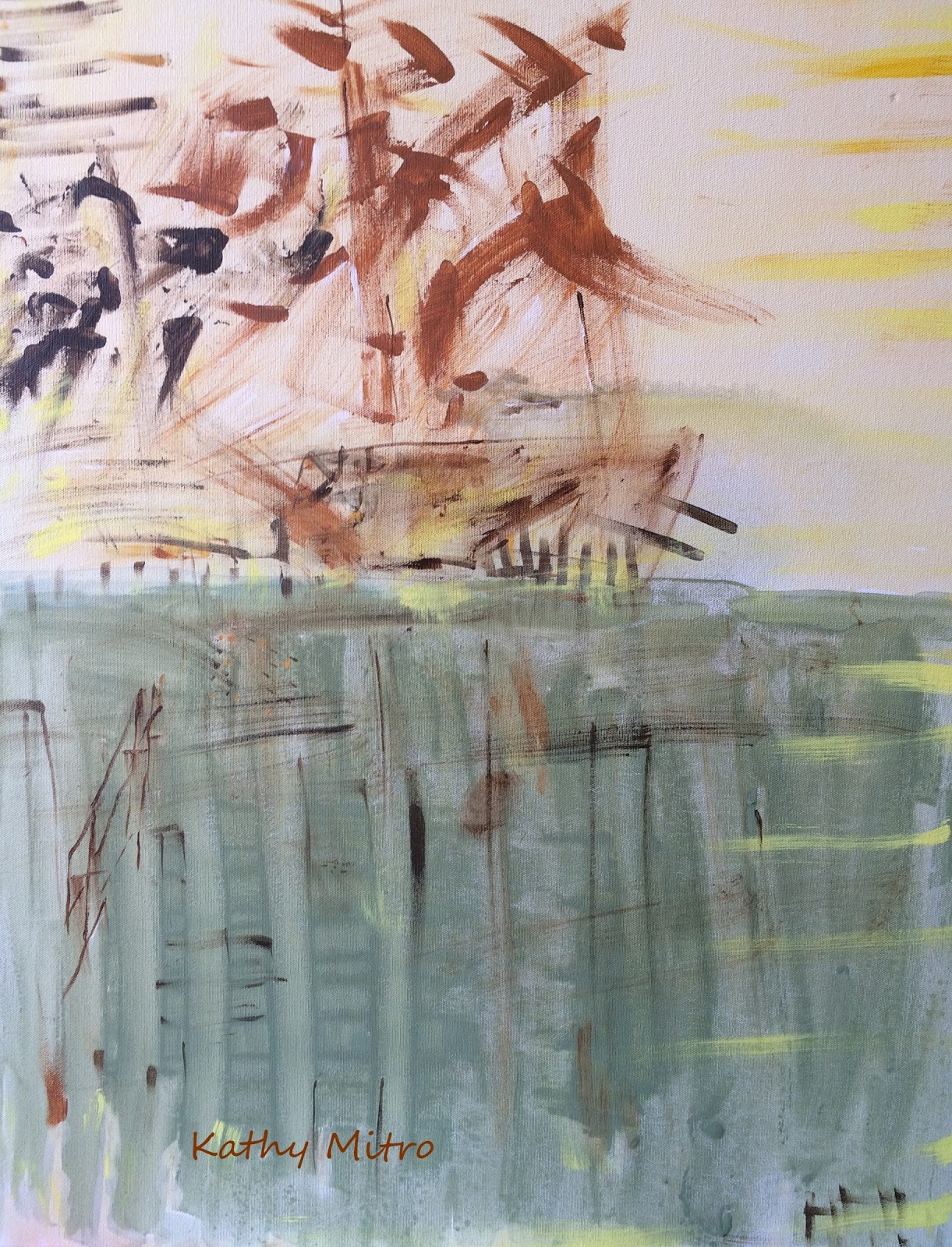 In Ghost Ship you can clearly see the hull of the ship.