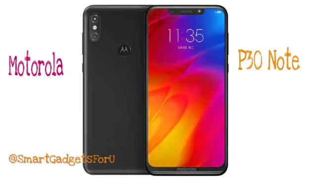 Motorola P30 Note Launched With 5,000mAh Battery: Know More About Price ...