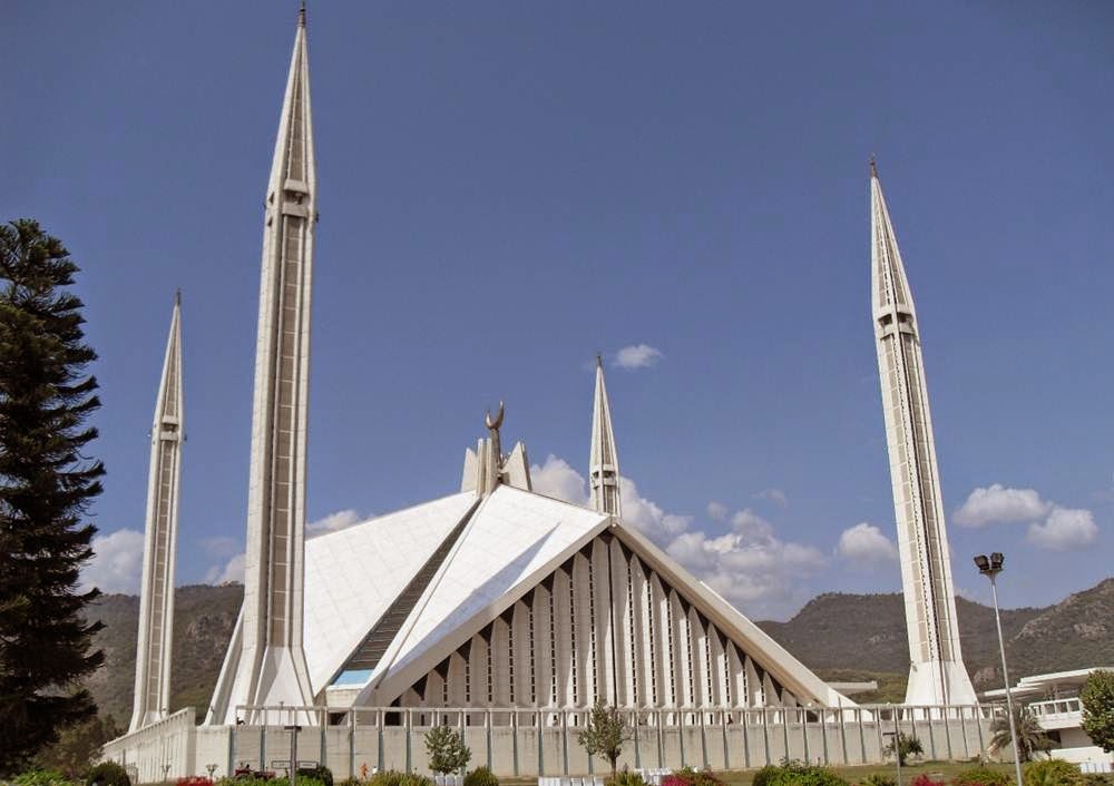 Faisal Mosque: The unique modern style mosque - Travel Tourism And ...