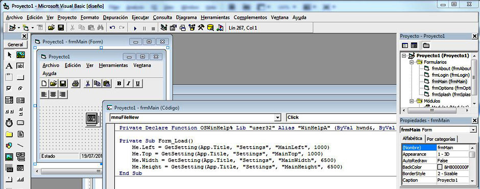 Lenguaje de Programación Visual Basic ~ LENGUAJES DE PROGRAMACION
