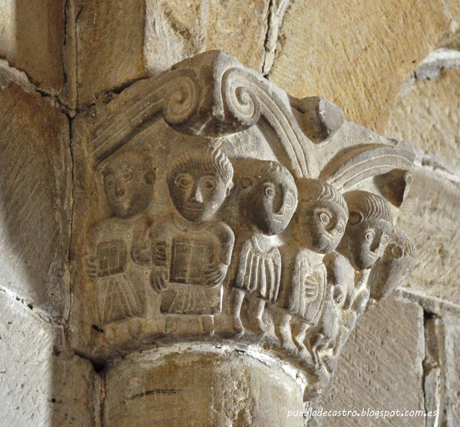 La Puebla de Castro: LA IGLESIA DE SAN ROMÁN DE CASTRO VISTA POR ...