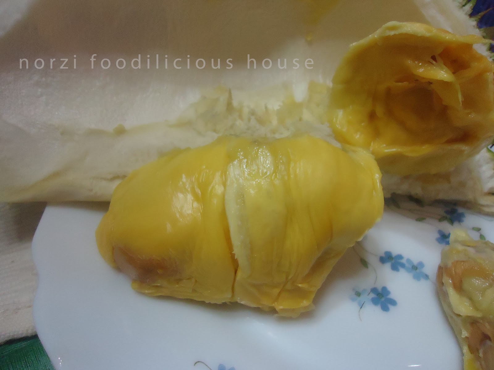 NORZI FOODILICIOUS HOUSE: JEMPUTAN MAKAN BUAH DURIAN