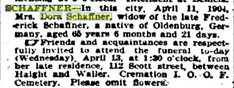 Genea-Musings: Treasure Chest Tuesday -- 1908 Death Notice for Mary Ann ...