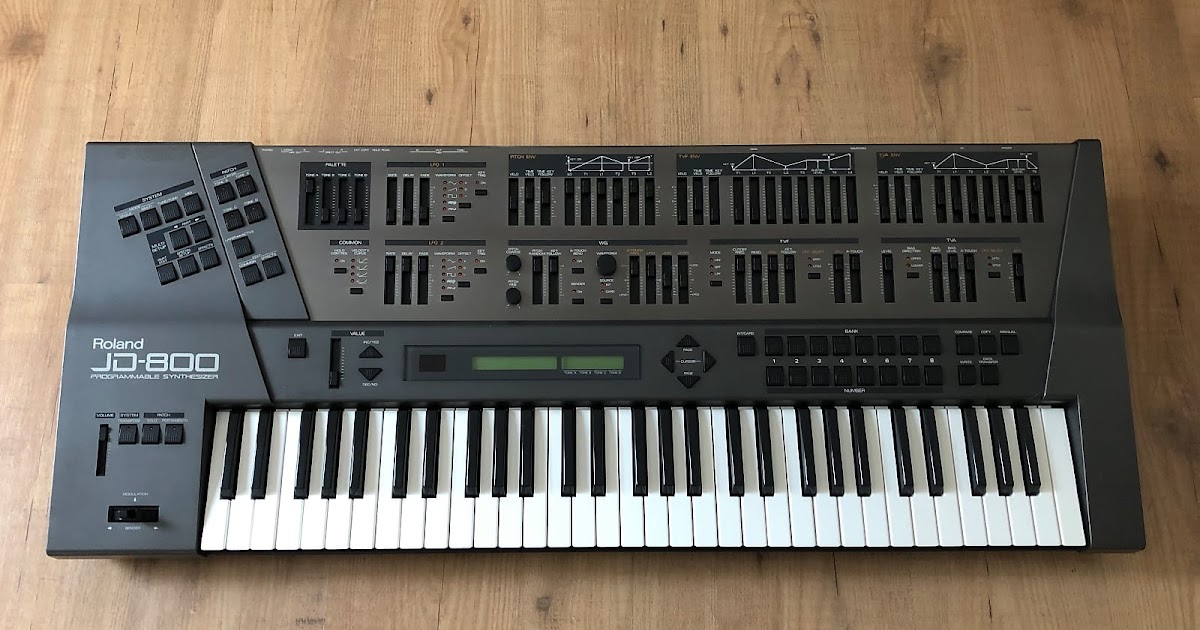 MATRIXSYNTH: Roland JD-800 (Serviced / Warranty)