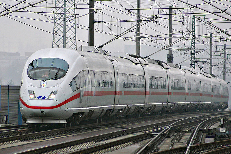 Transportation Picture: German ICE 3 high-speed train