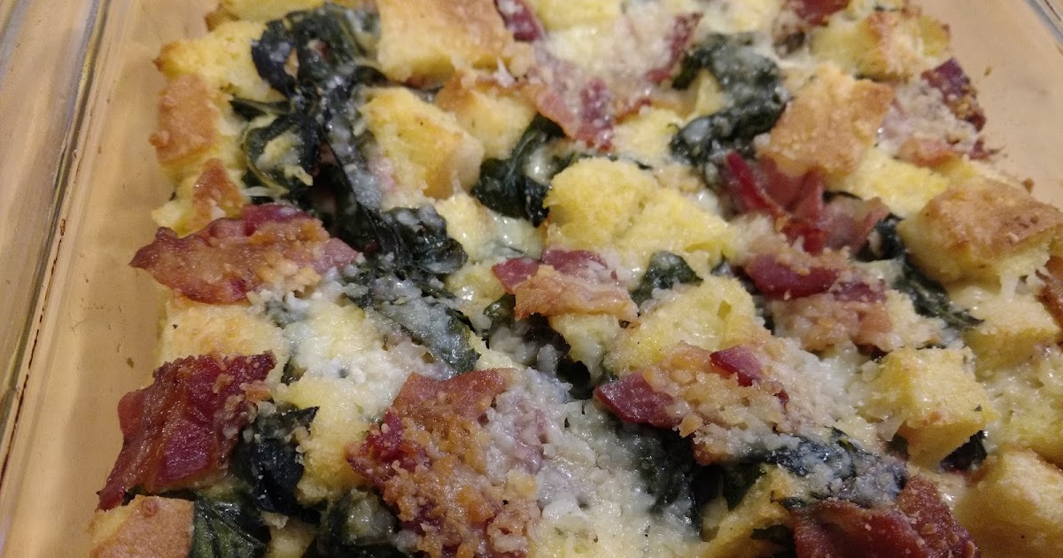 "So what are you making for dinner?": Parmesan Bread Pudding with Swiss ...