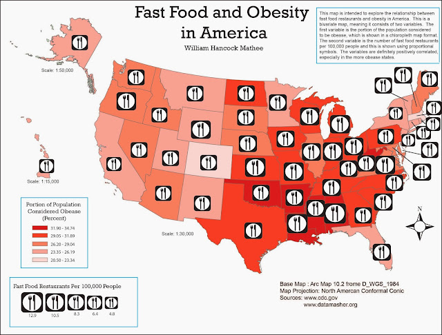 Geography 200 - matheewh: Bivariate Symbol Map