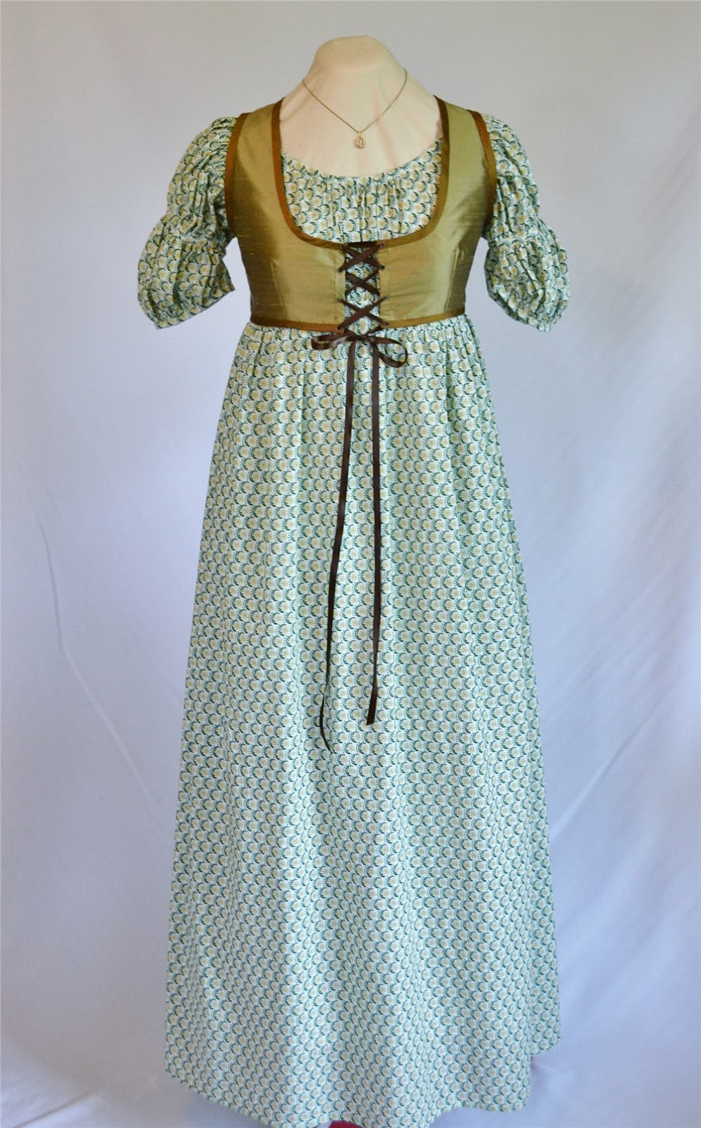 The Story of a Seamstress: New Regency Dresses and Weskits