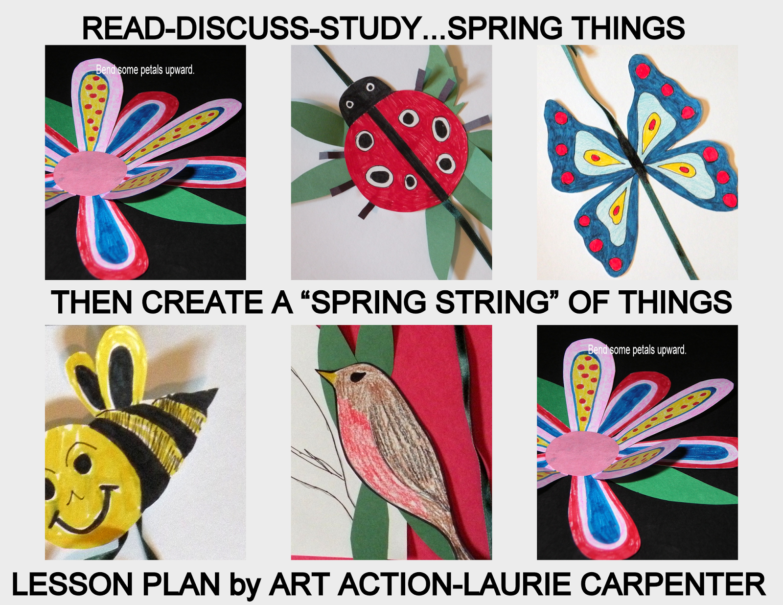 The Best of Teacher Entrepreneurs: "Easy Art" Lesson: "Spring on a String"