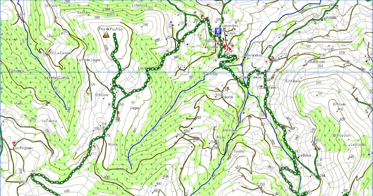Camudando'l camín: Tueya (Xixón) - Picu'l Sol - Picu Samartín - El Xigal