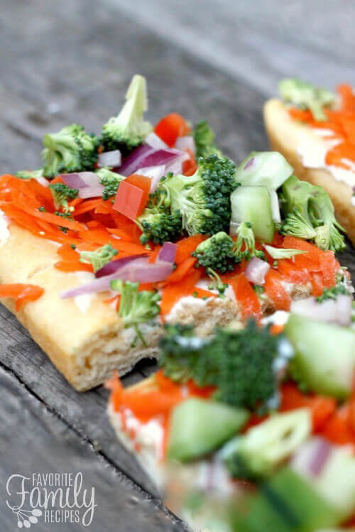 Easy Low Fat Veggie Squares - Your Recipes Here
