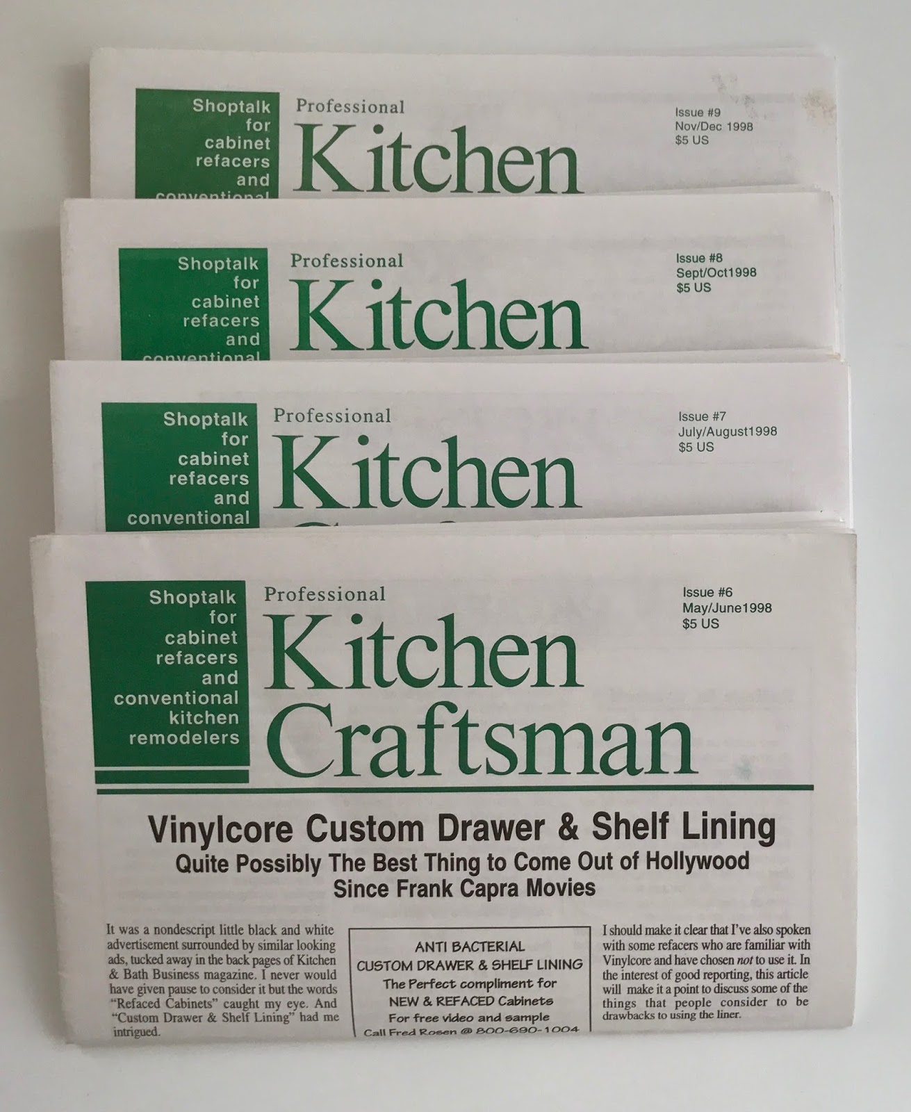 Cabinet Refacing Tools: I’ve Compiled a Library of “Lost” Books and ...