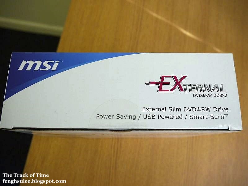 MSi External Slim DVD Drive | The Track of Time