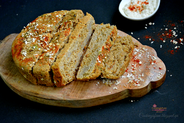 Cookingisfunn: Multigrain Masala Bread