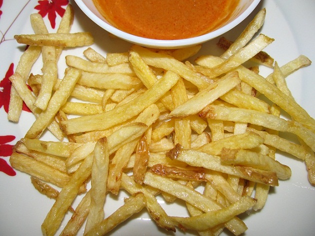 Food Slice: Easy Home-made Frech Fries