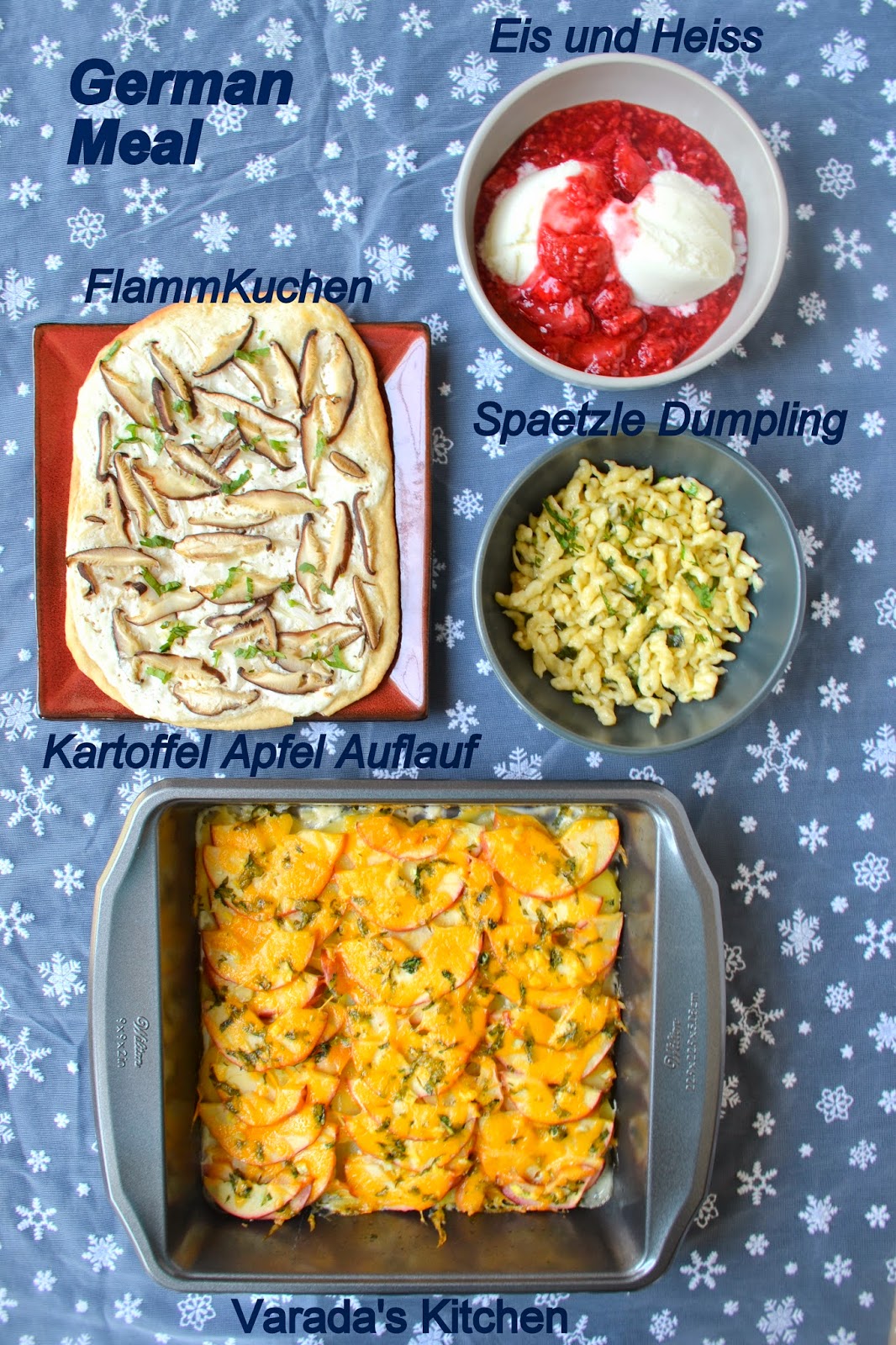 Varada's Kitchen and Garden: German Meal