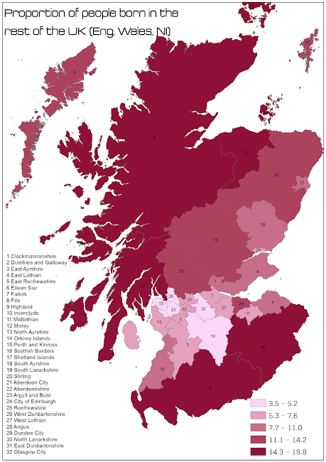 The Results of the Scottish Independence Referendum [645x618] : r/MapPorn