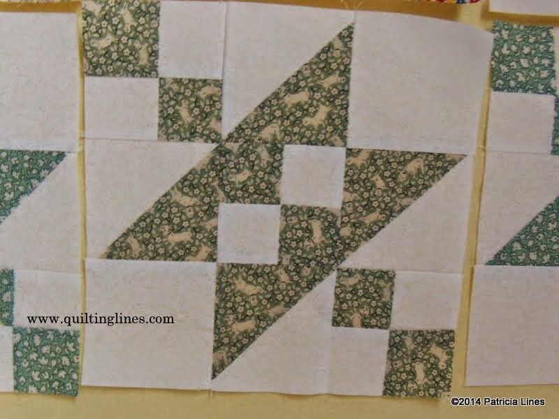 Quilting Lines: Chaining Blocks Together