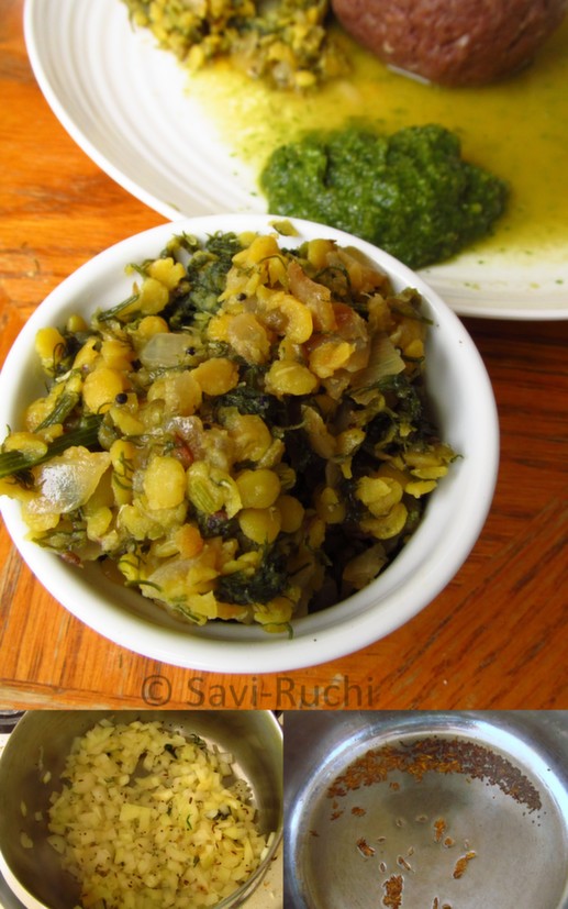Savi-Ruchi: Upsaaru Recipe | Three-in-one dill leaves recipe: A Mandya ...