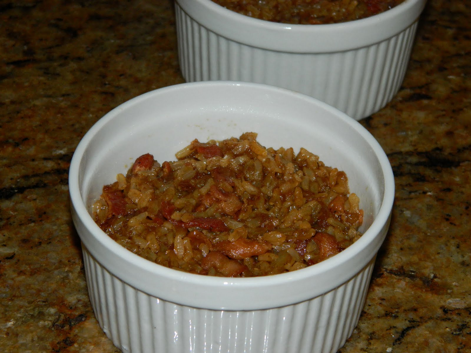 ¡Bye Bye Pounds!: Cheesy French Onion Bacon Rice