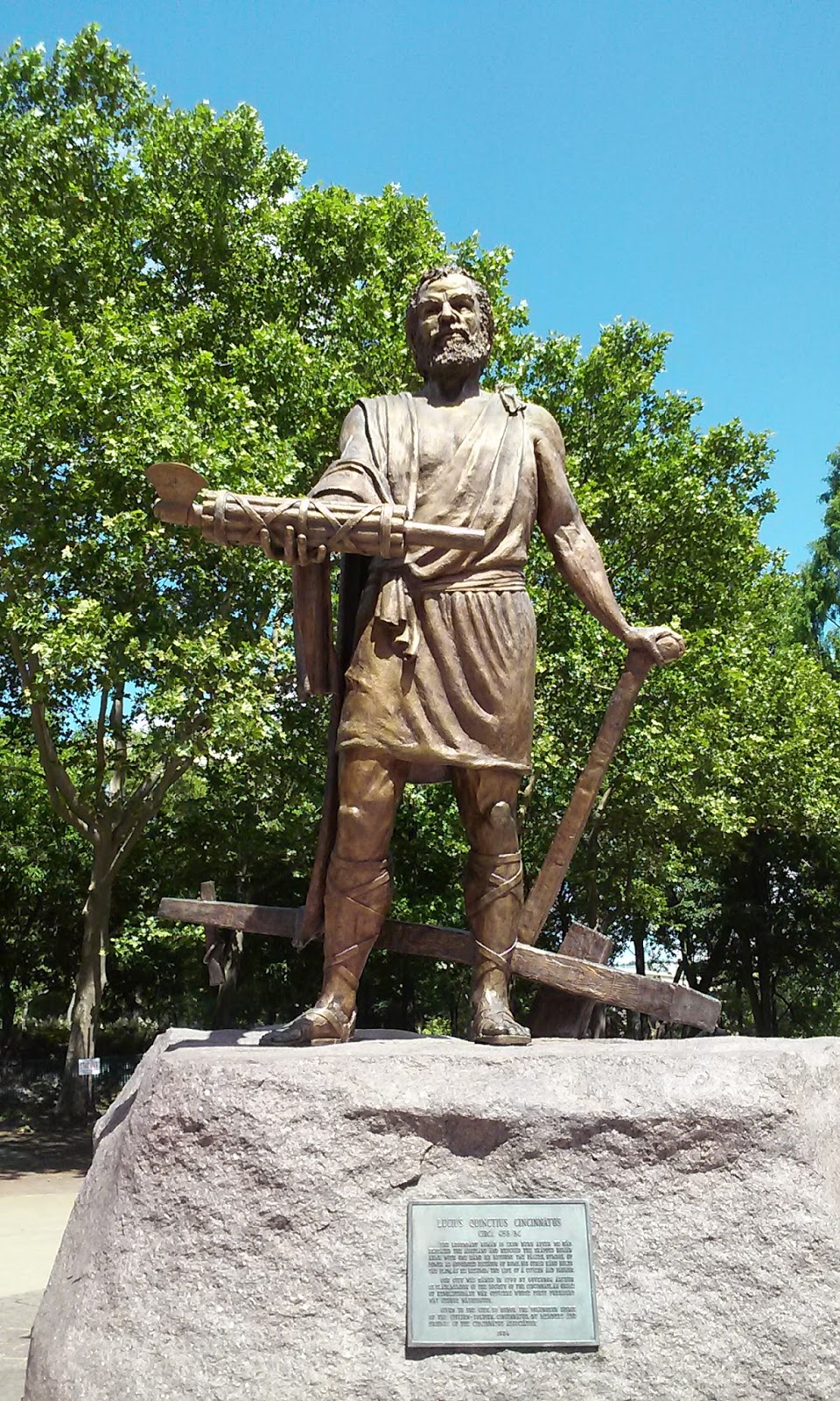 Cheekyness: C is for Cincinnatus #AtoZChallenge