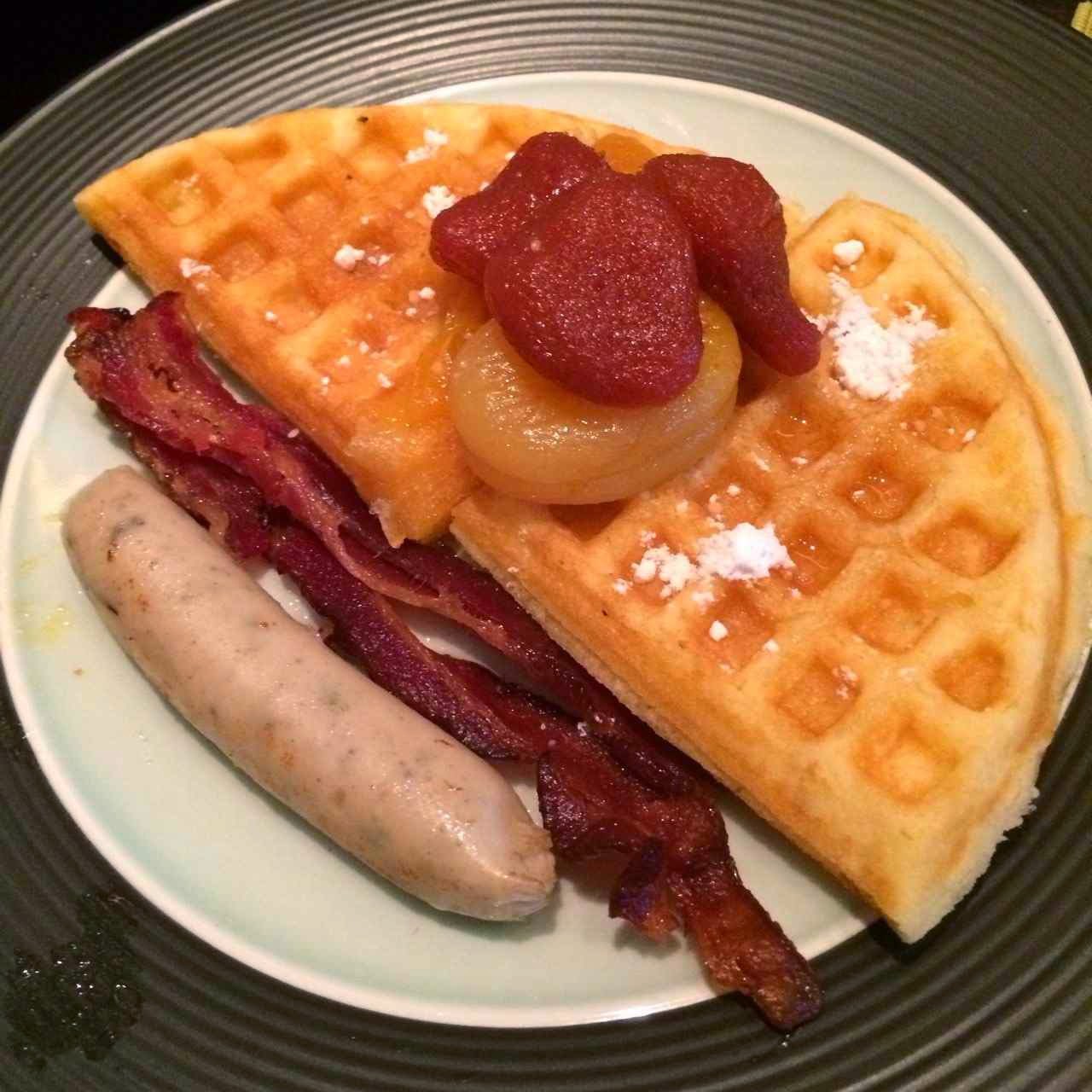 Because Candy Says So....: Waffle Plating Contest.