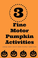 Pumpkin Patch Preschool Math Game | School Time Snippets