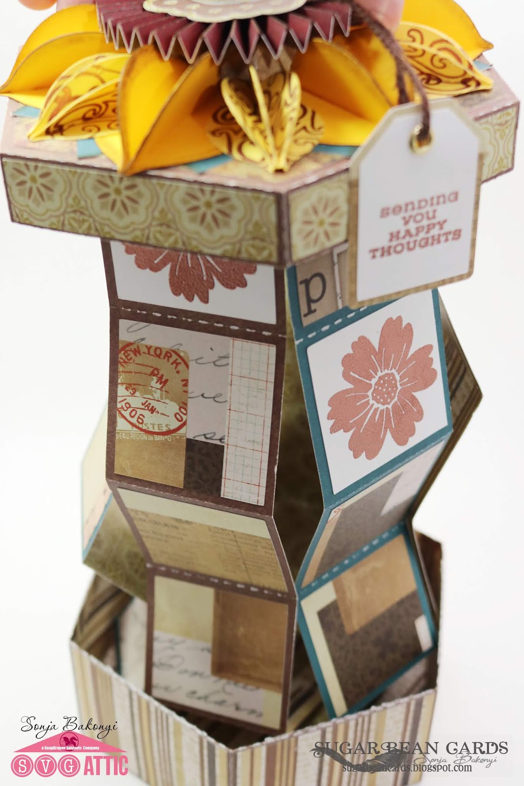 SVG Attic Blog: Sunflower Box with a Twist