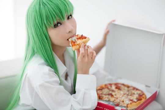 Cosplay Photos in Zip: Code Geass CC with Pizza Cosplay by Midori