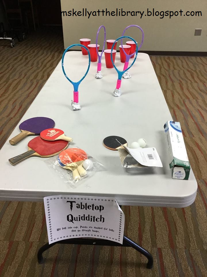 Ms. Kelly at the Library: Harry Potter Party 2017