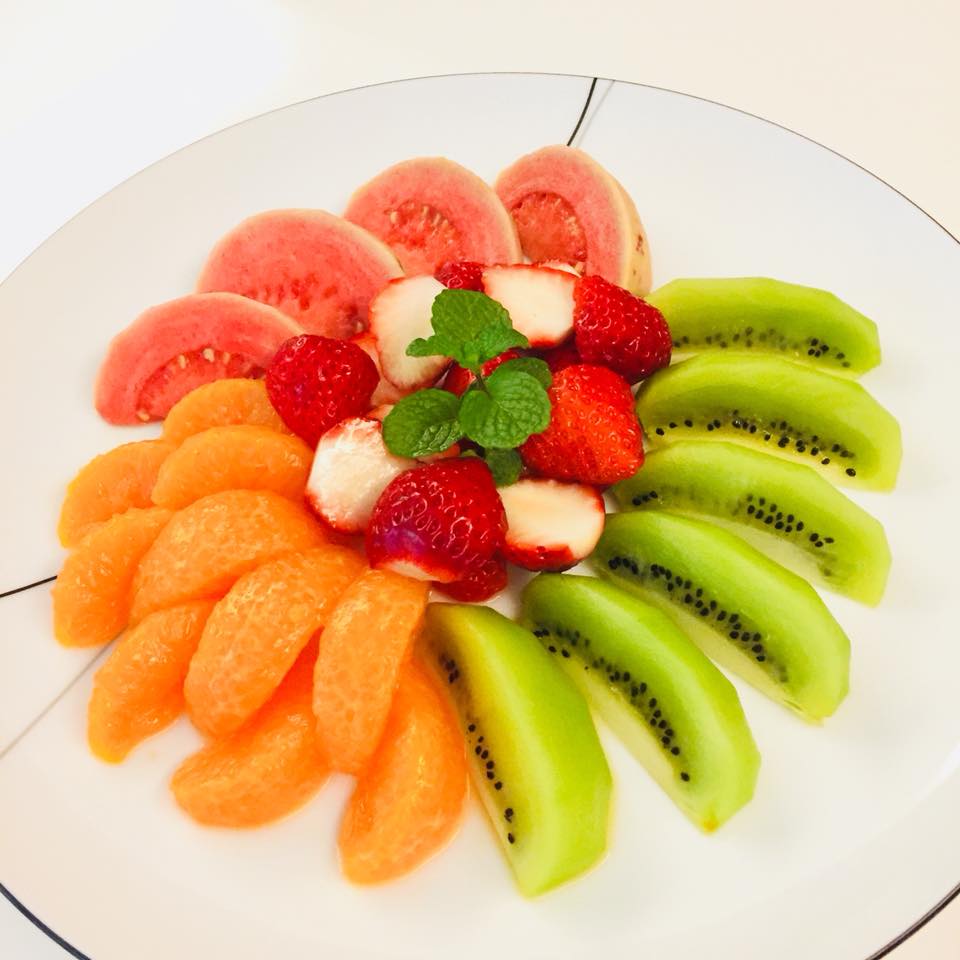 0303 女兒 初春水果盤, Early Spring Fruit Platter